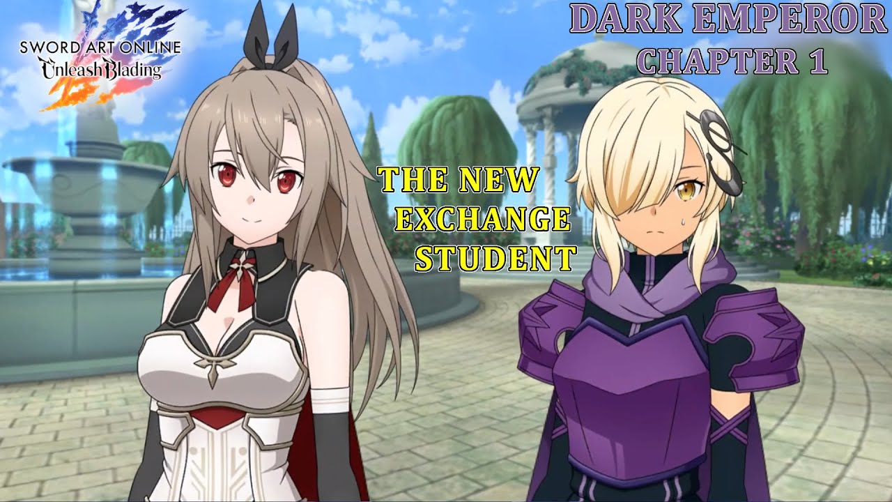 SAO Unleash Blading - Dark Emperor Chapter 1: The New Exchange Student ...