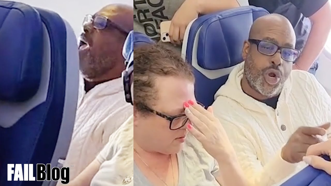 Airline Passenger Has Screaming Match With Crying Baby - YouTube