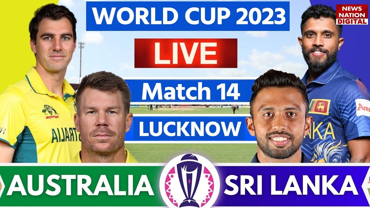🔴Live: Sri Lanka vs Australia World Cup Live Match | Australia vs Sri ...