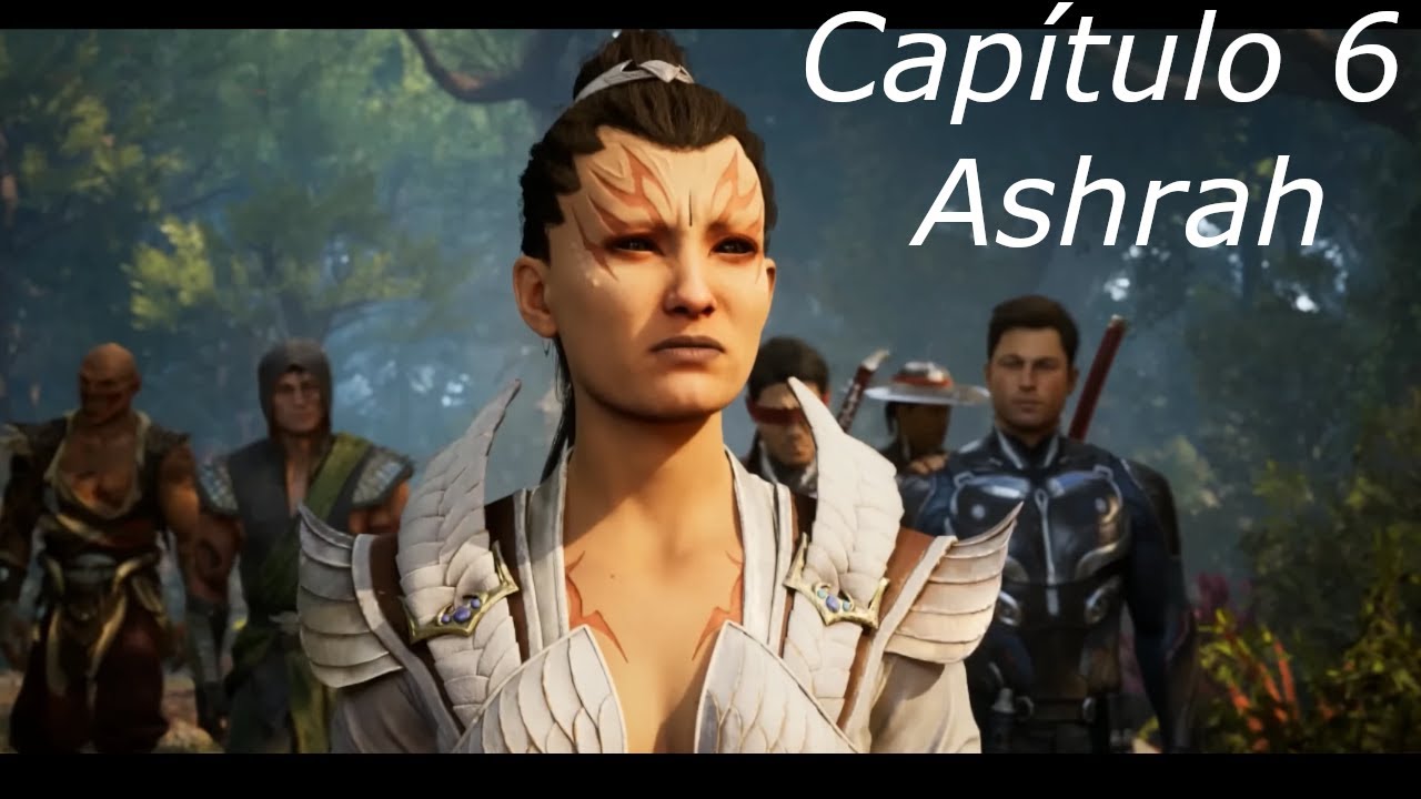 Mortal Kombat 1 modo história capítulo 6 - Ashrah - YouTube
