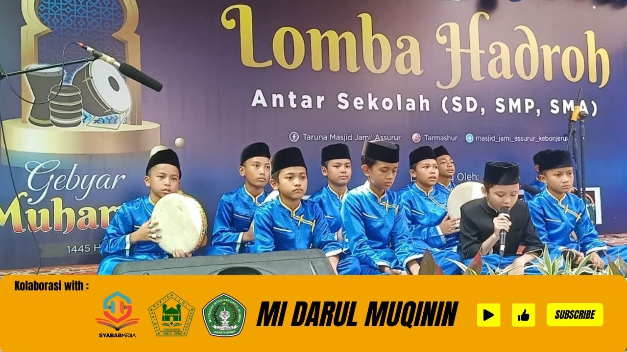 Tim Hadroh MI Darul Muqinin - YouTube