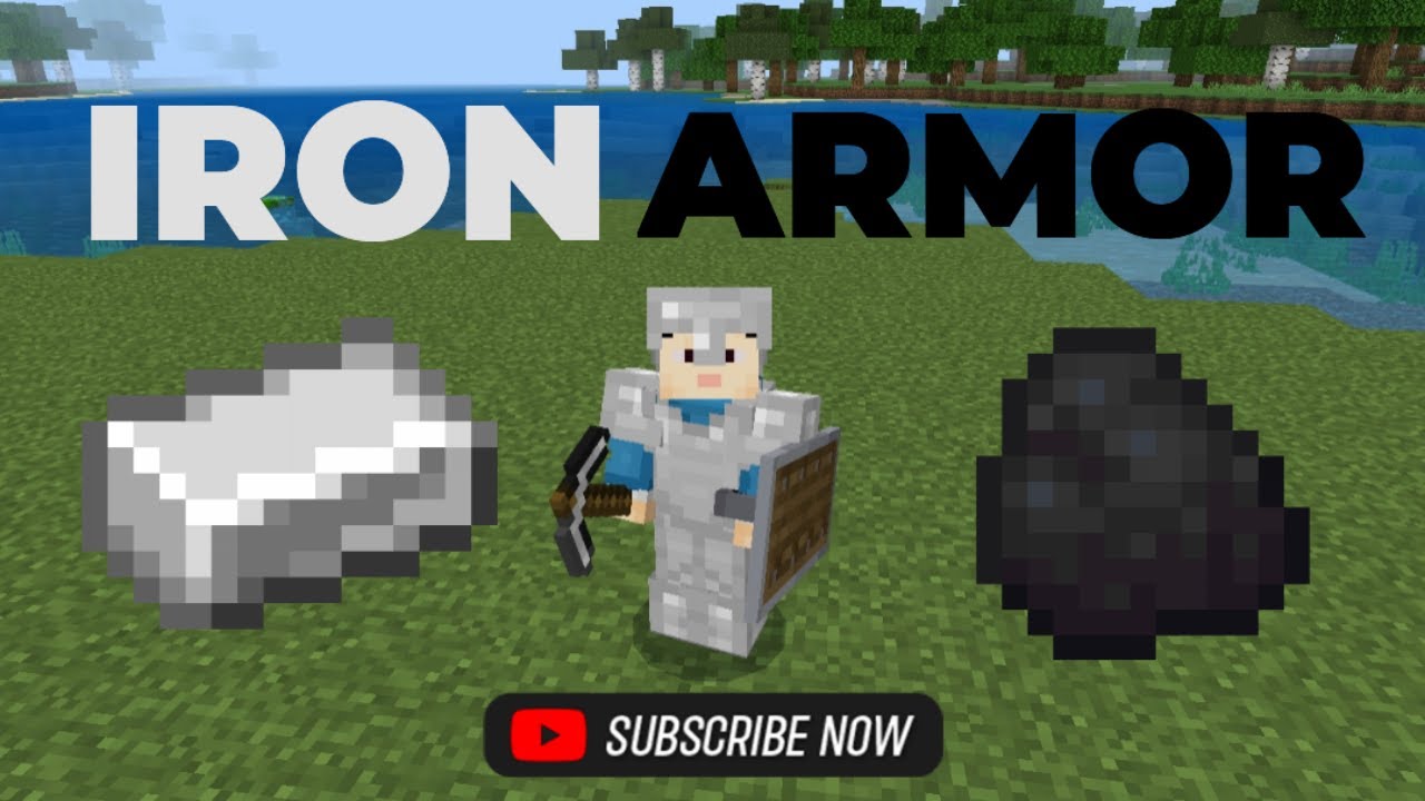 I MADE IRON ARMOR (MINECRAFT) #3 - YouTube