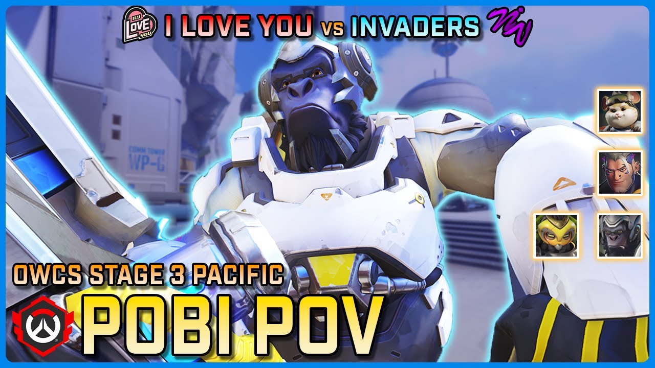 [ Pobi ] POWERFUL Pobi | I Love You vs Invaders | OWCS PAC Stage 3 ...