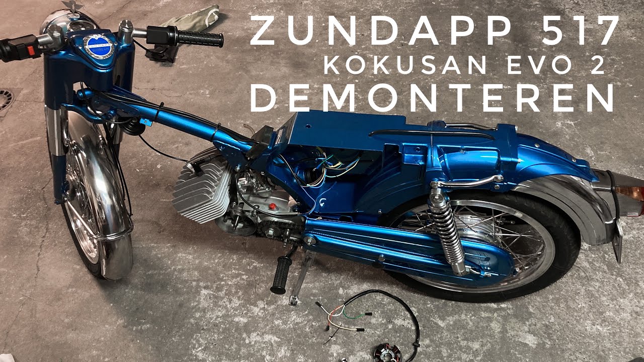 Sleutelen | Zundapp ontsteking demonteren - YouTube