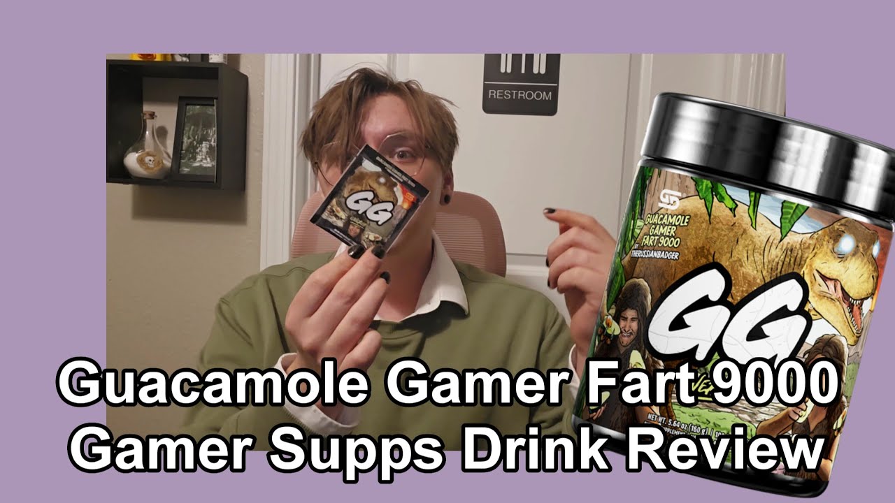 Guacamole Gamer Fart 9000 Gamer Supps Drink Review - YouTube