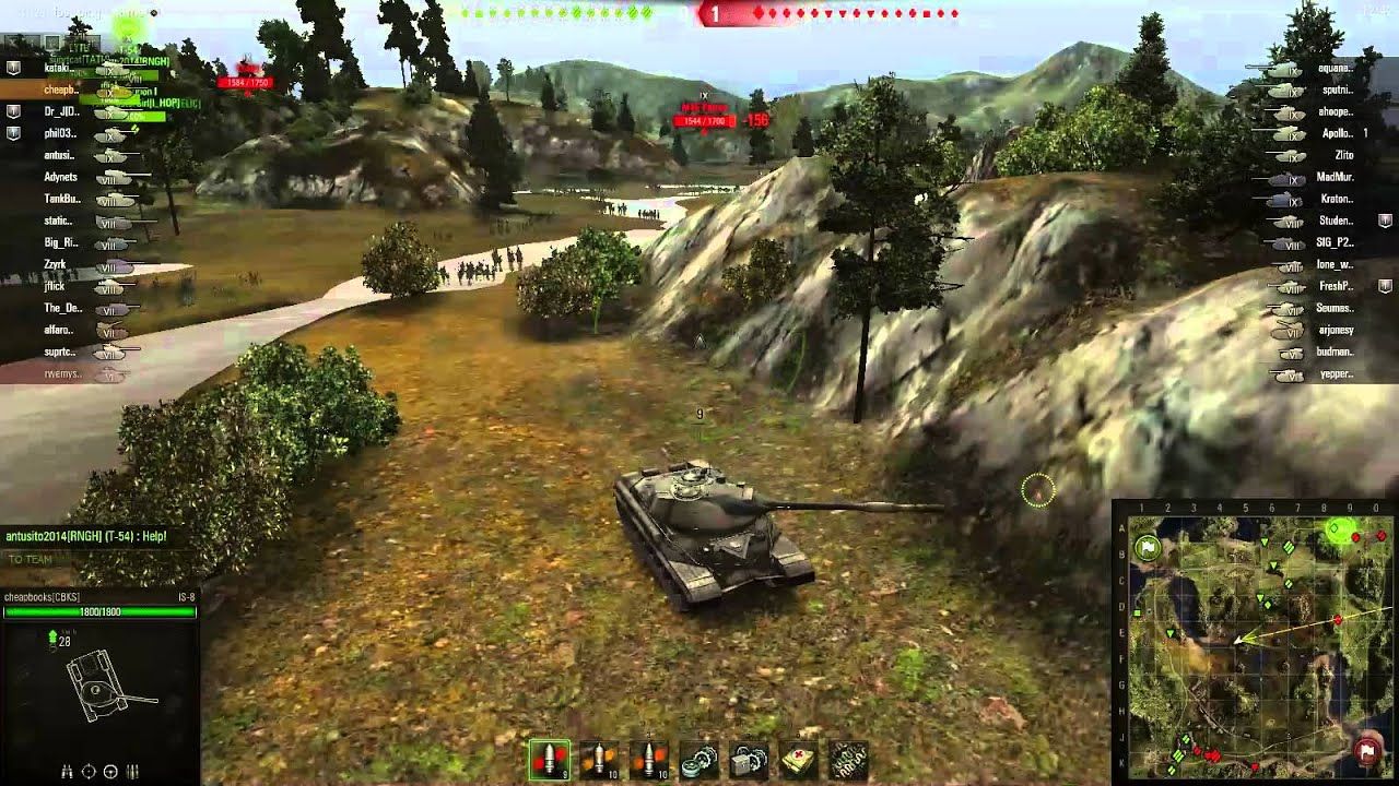 WOT - IS8 - Swamp - 1 Kill - New Map Comments - YouTube
