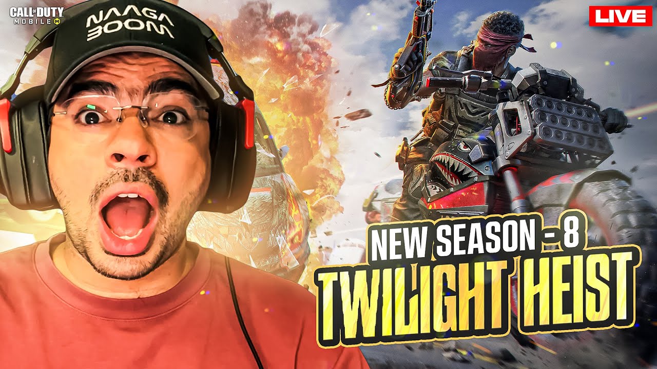 🔴LIVE - New Season-8 and Mythic RAM-7 is coming in CodMobile (Portrait ...