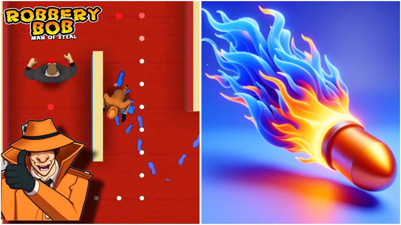 Robbery Bob Vs Rouge Rush | Gameplay iOS,Android Part 7 - YouTube