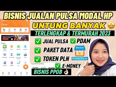 REVIEW APLIKASI JUALAN PULSA & PAKET DATA TERLENGKAP DAN TERMURAH COCOK UNTUK BISNIS PPOB 💯