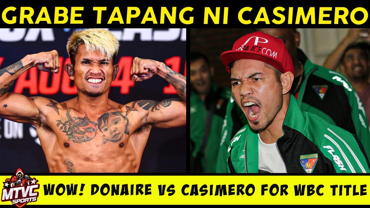WOW! CASIMERO Solid ang Tapang! Lalaban kay DONAIRE para sa WBC Title | Bivol Kawawa! - YouTube
