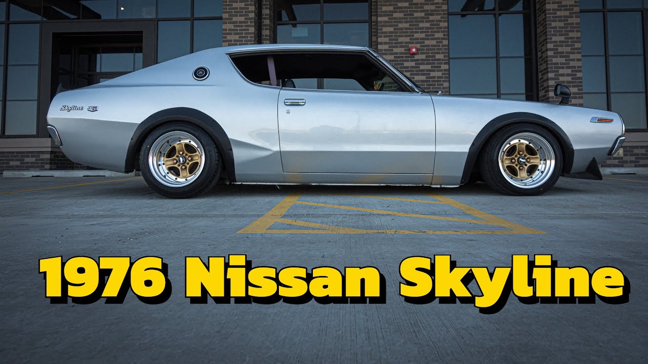 Introducing My Dream Car....1976 Nissan Skyline! Kenmeri! - YouTube