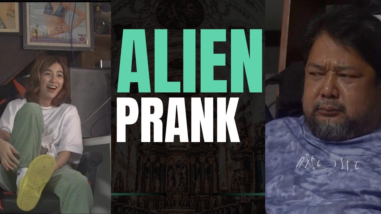 ALIEN PRANK | ShyrBalagtas - YouTube