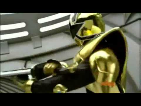 Power Rangers Samurai - Gold Ranger Transforms Into Mega Mode - YouTube