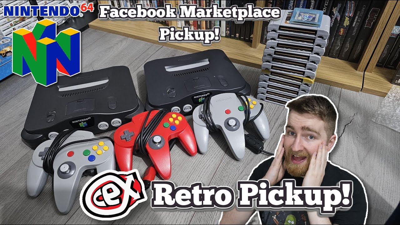 Amazing N64 Haul & Heavy Hitter CEX Retro Pickup - TechTucker - YouTube
