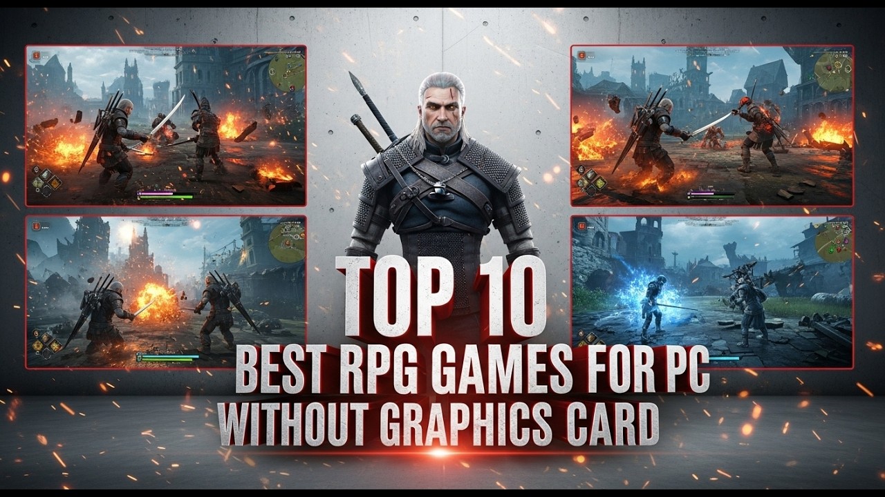 Top 10 Best RPG Games For PC Without Graphics Cardp - YouTube