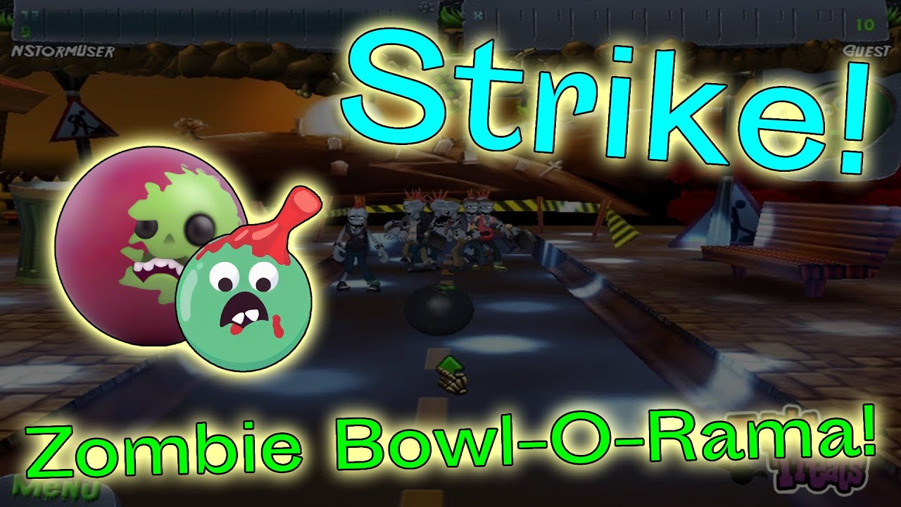 Can I Beat Zombies at Bowling? (Zombie Bowl-O-Rama) - YouTube