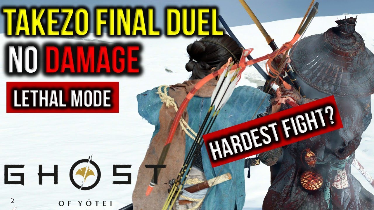 Takezo No Damage Final Duel Atop the Mountain | Hardest Boss in Ghost ...
