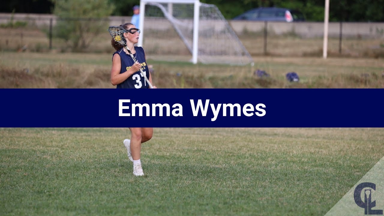 Emma Wymes Lacrosse Highlights - MA 2022 - Att, Mid - YouTube