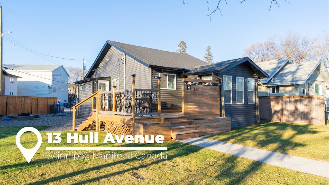 New listing in St. Vital , welcome to 13 Hull Avenue! Winnipeg, MB ...