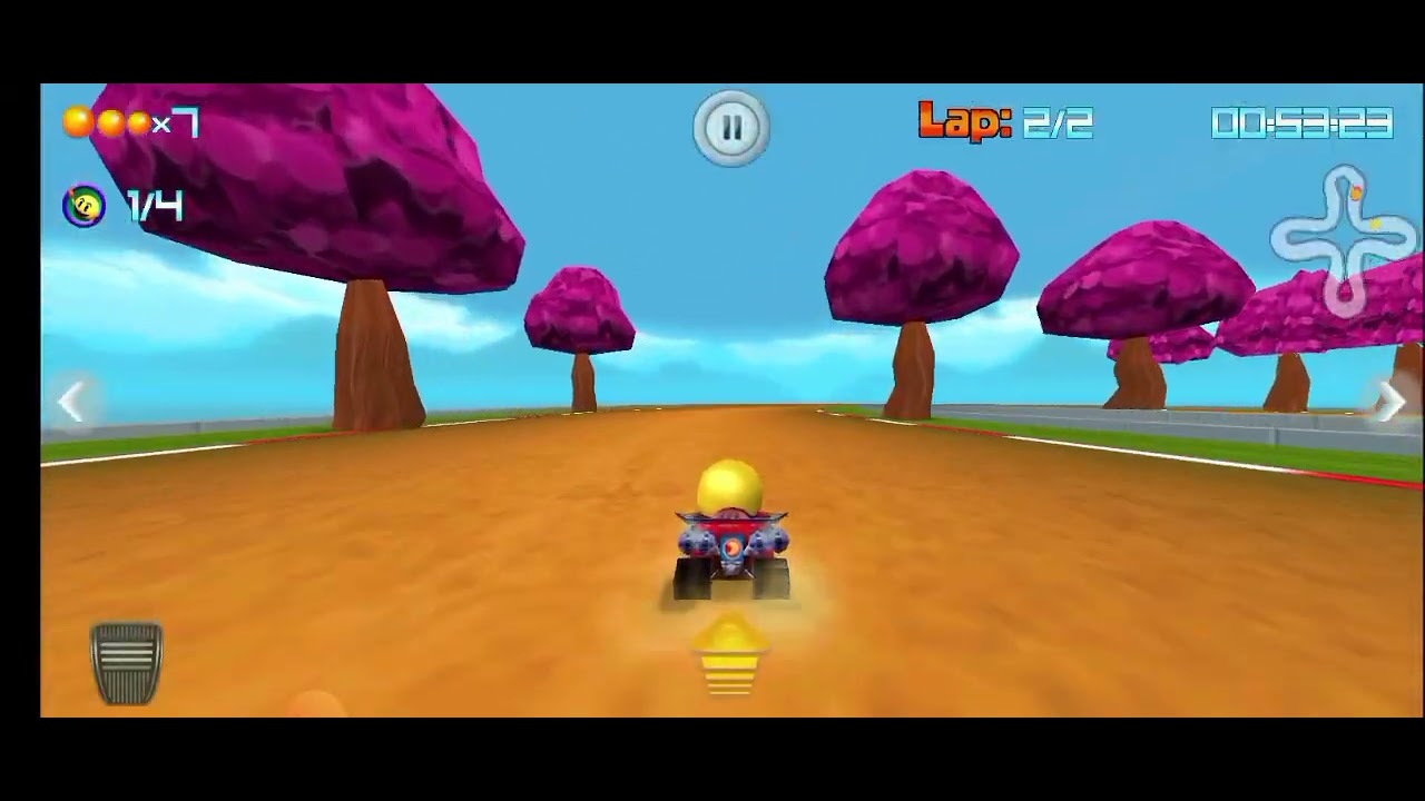 Pac-Man Kart Rally - Pad Cross Normal Race WR 1:41.53 - YouTube