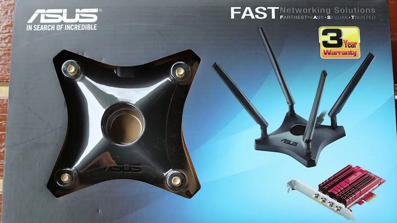 Net Speed Upgrade With Asus Wifi Card - YouTube