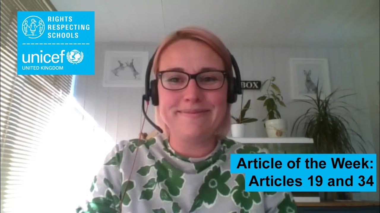 RRSA Article of the Week: Articles 19 and 34, Introduced by Sarah ...