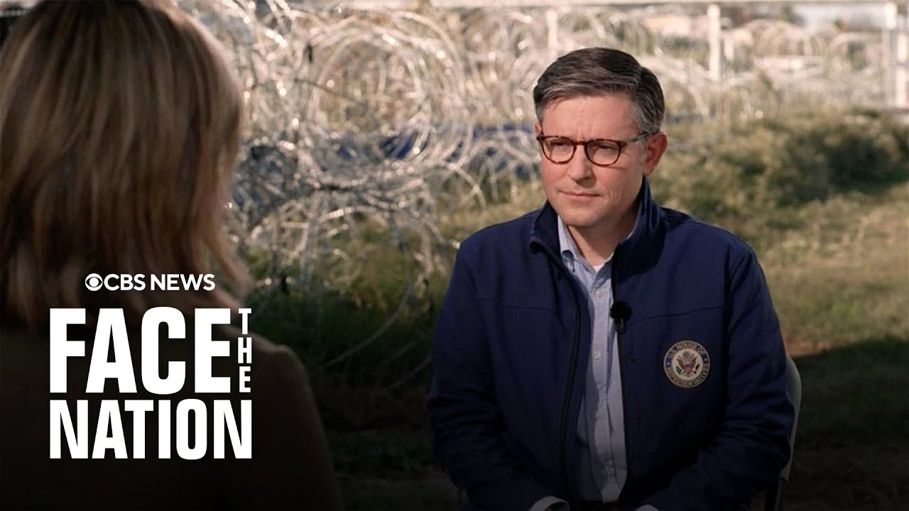 Speaker of the House Mike Johnson on "Face the Nation" | full interview ...