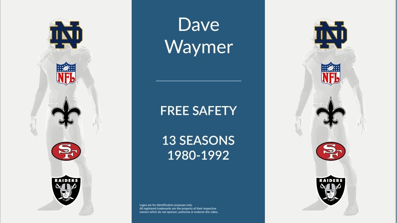 Dave Waymer: Football Free Safety - YouTube