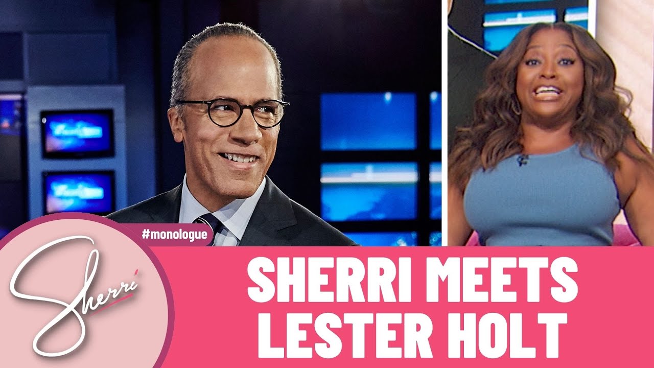 Sherri Shepherd Meets Lester Holt - YouTube