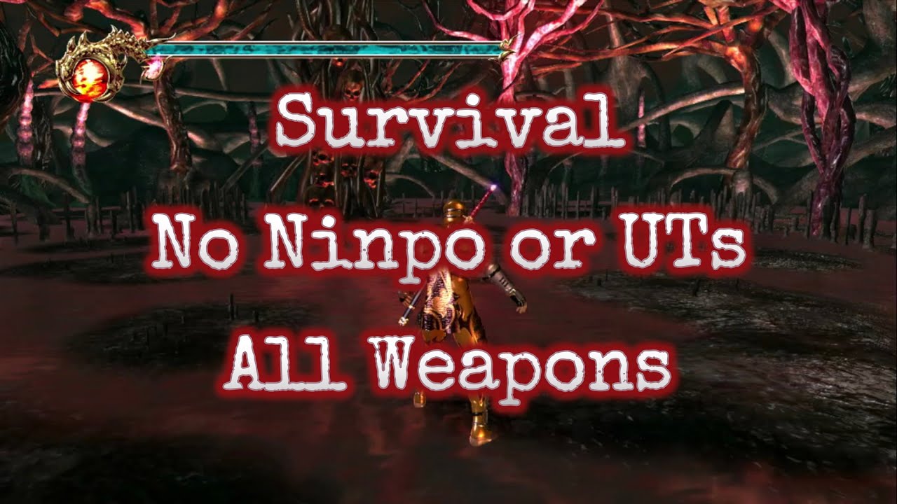 NG2 Survival - No Ninpo or UTs - All Weapons (World's First) - YouTube