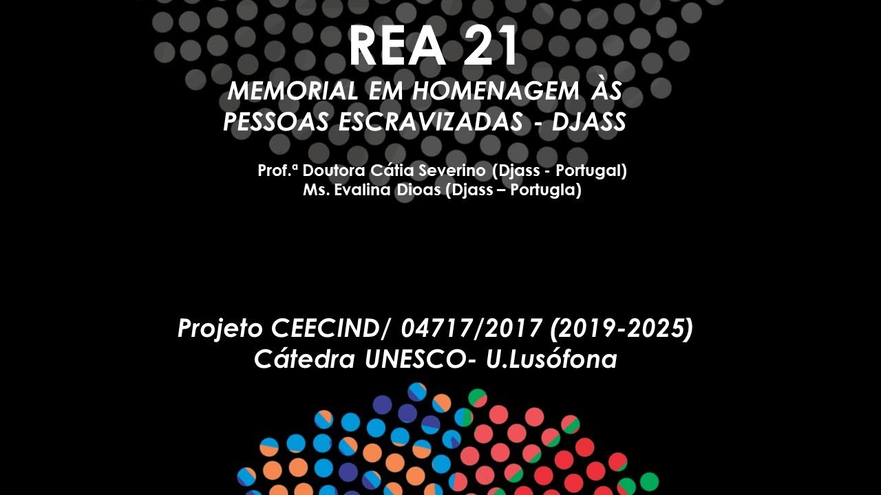 21 REA Memorial de Homenagem às Pessoas Escravizadas - YouTube