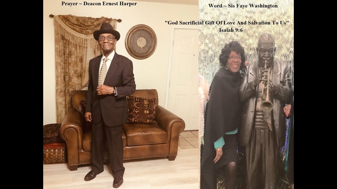 Prayer~ Deacon Ernest Harper Word Of God~ Sis Faye Washington - YouTube