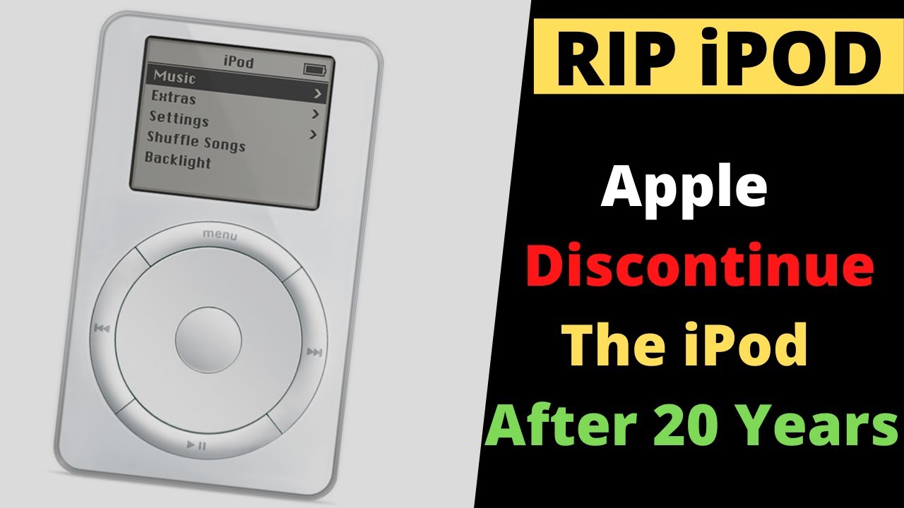 Apple Discontinues iPod after 20years | iPod Officially Dead | Apple ...