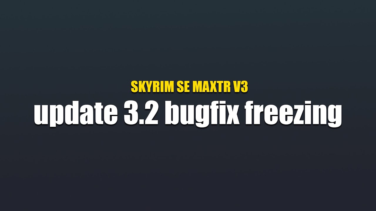 Maxtr V3.2 Mini Patch - bugfix (freezing) e névoa. - YouTube