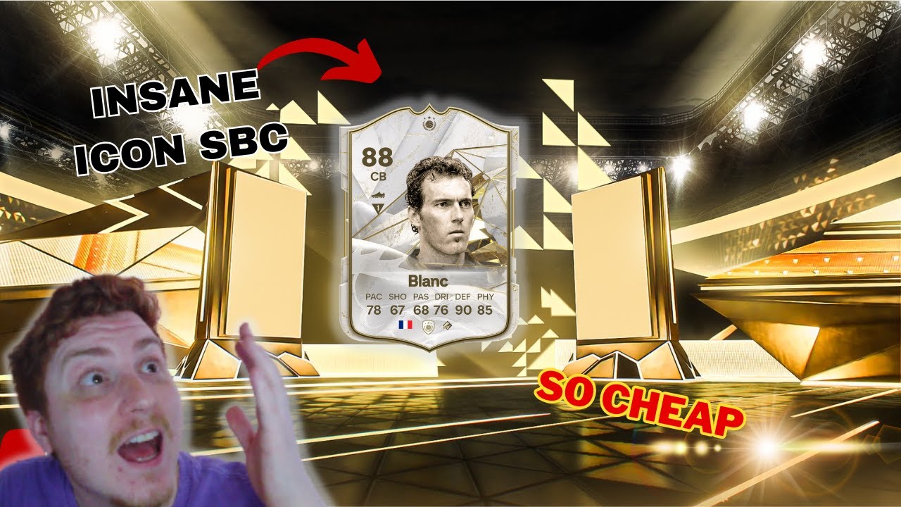 BLANC ICON SBC IS INSANE! SUPER CHEAP ICON RELEASED ON FC24 ...