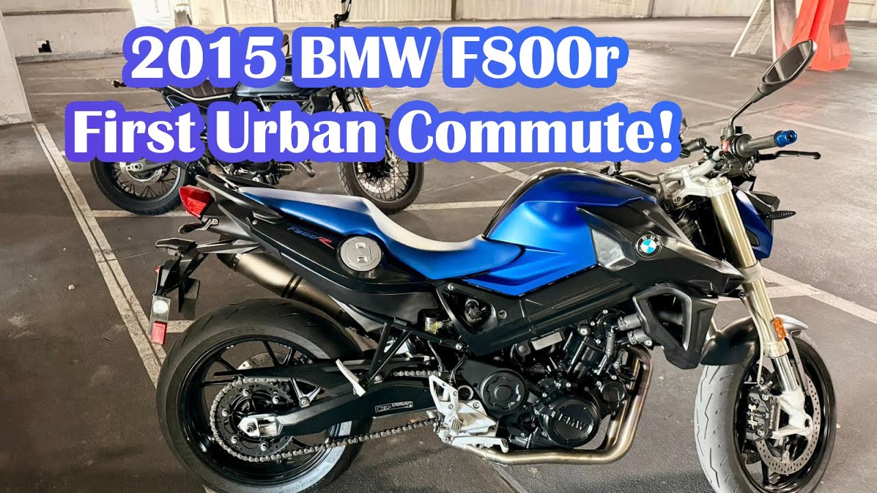 2015 BMW F800r: Urban Commute (Miami) - YouTube