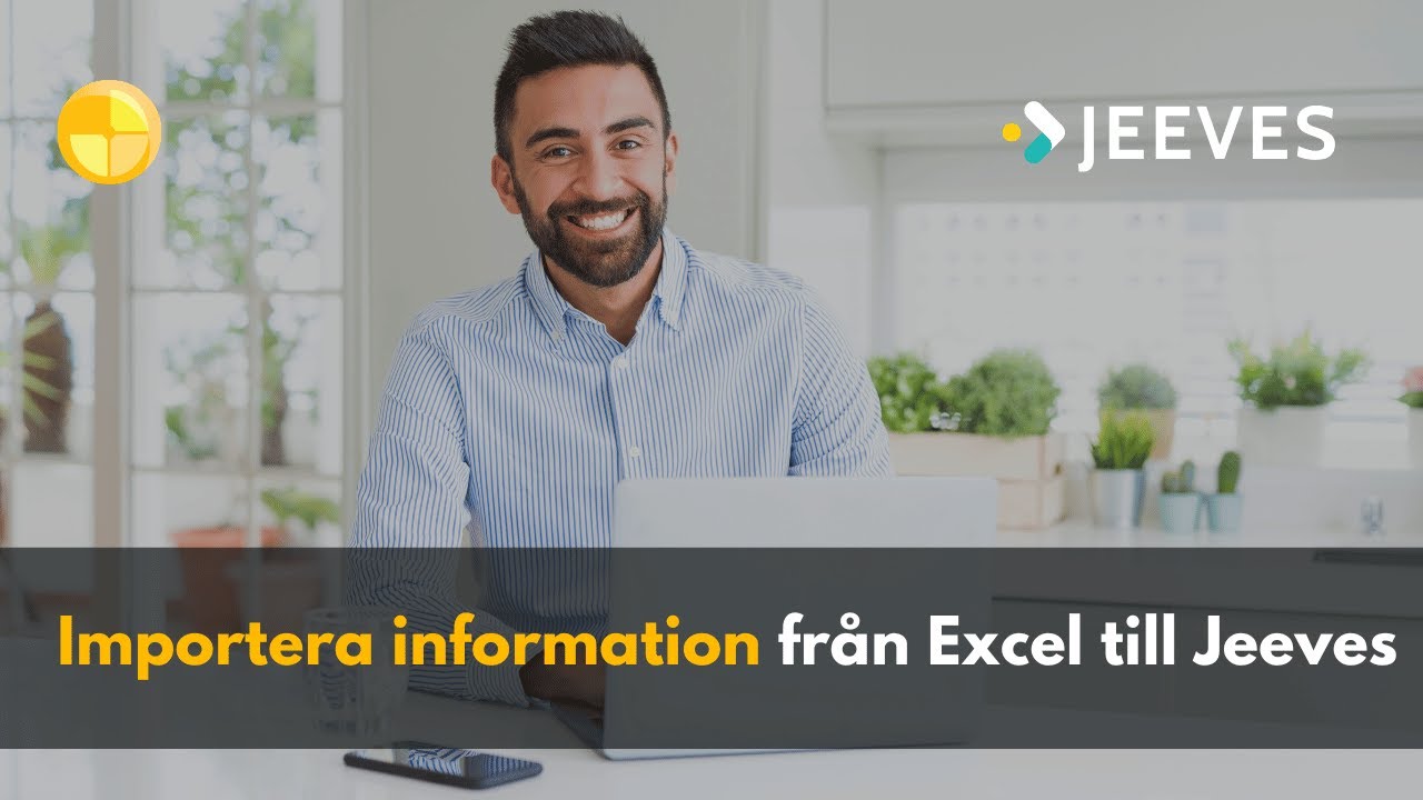 Importera information från Excel till Jeeves ERP med Excel DDE makro - YouTube