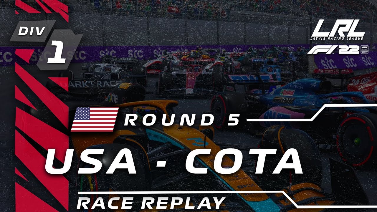 LRL Division 1 | Season 7 | Race 5 - USA GP - YouTube
