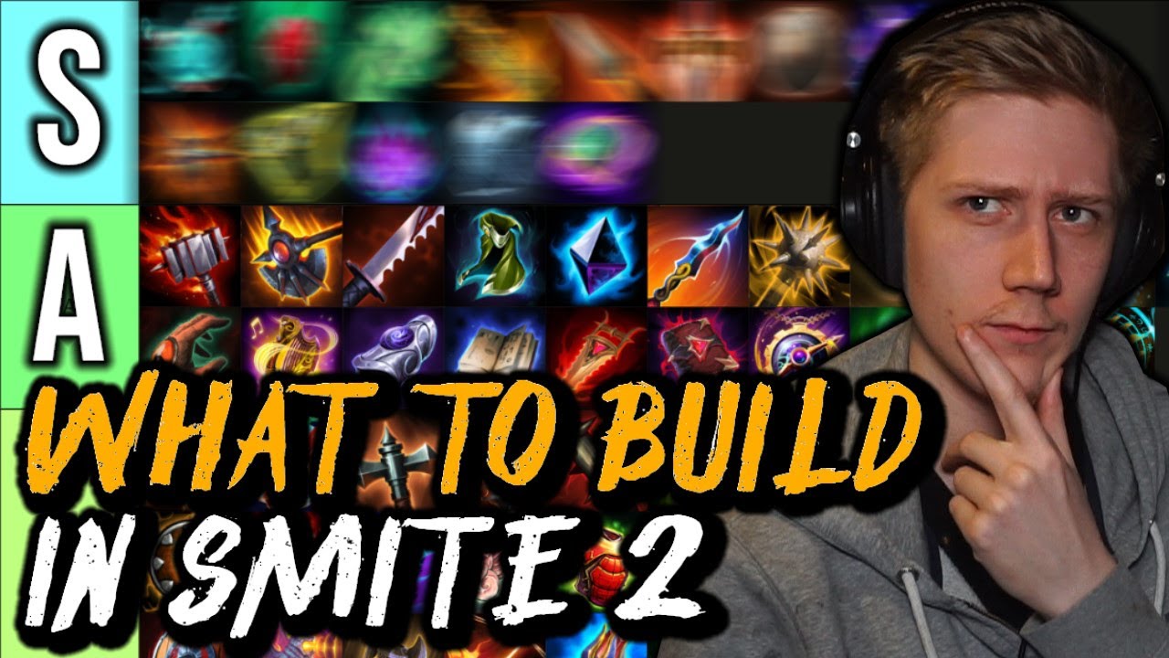 What You SHOULD Be Building In SMITE 2! - CA7 Item Tierlist - YouTube