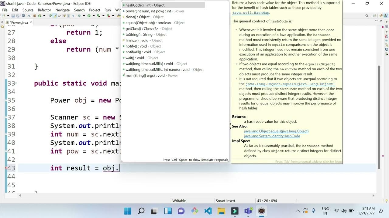Program to Calculate the Power Using Recursion | Recursion Function - YouTube