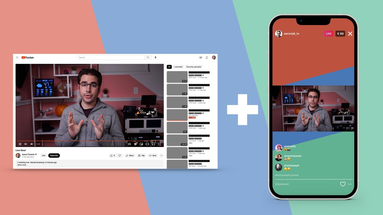 How to MULTISTREAM to YouTube and Instagram with the YoloLiv Instream ...