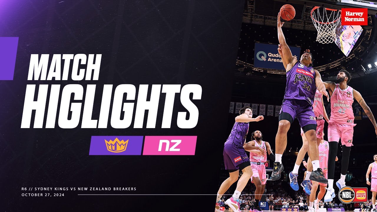 NBL25 highlights: Round six vs New Zealand Breakers - YouTube