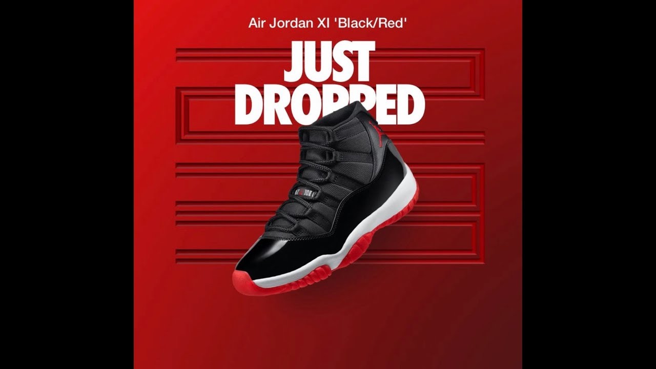AIR JORDAN 11 SHOCK DROP!!! - YouTube