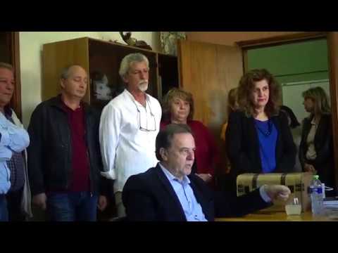 ΠΑΡΑΚΕΥΗ 13/10/2017 Ο ΔΗΜΑΡΧΟΣ ΑΘΗΝΑΙΩΝ ΣΤΑ ΦΑΡΣΑΛΑ - YouTube