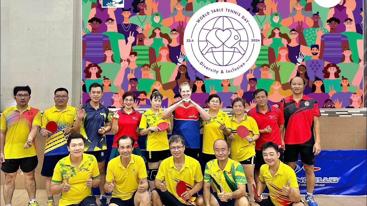 Happy World Table Tennis Day 2024 - TI LONG CLUB - YouTube