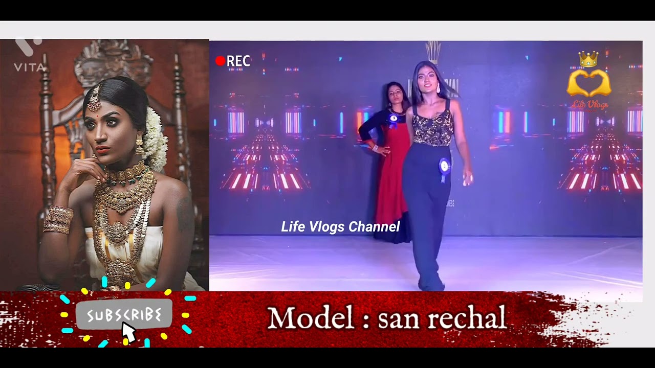 black model san rechal | Tamizhachi - YouTube