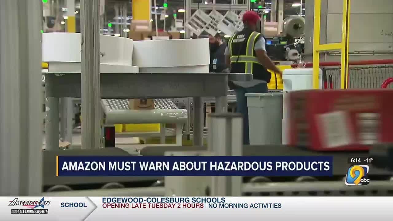 Amazon now required to warn about hazardous products - YouTube