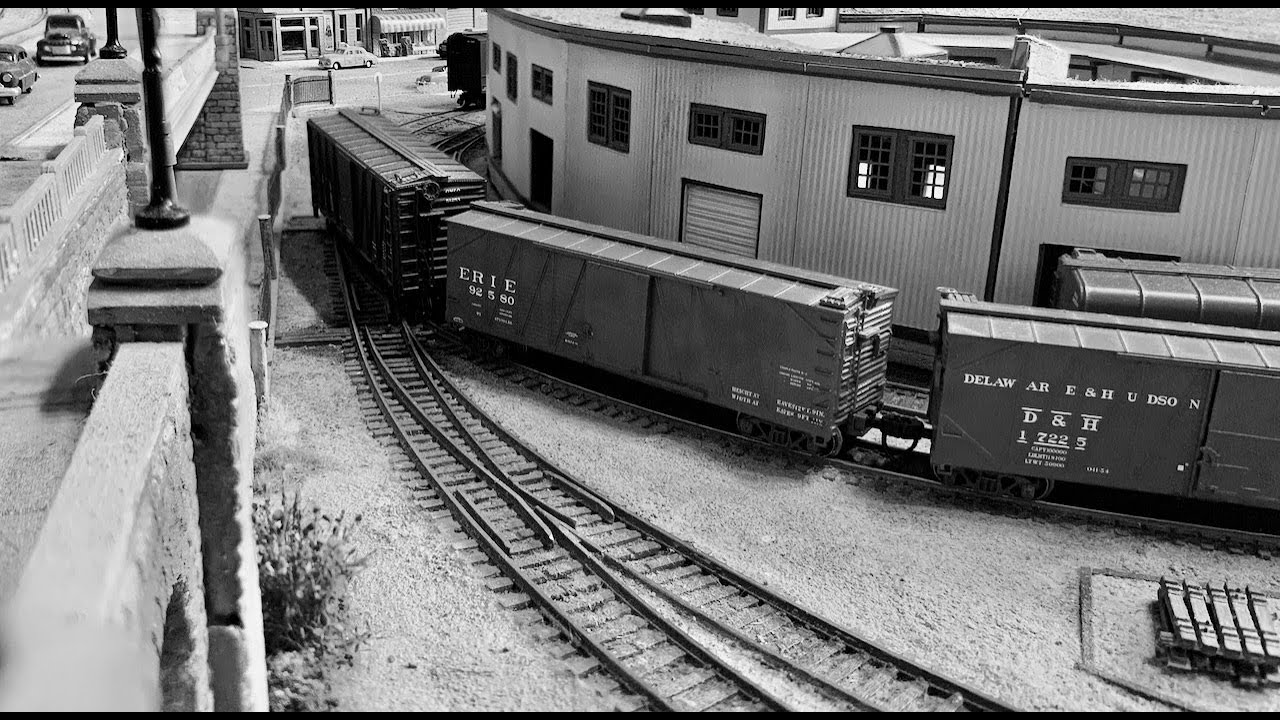 CNJ Bronx Freight Terminal Operations in N Scale - YouTube