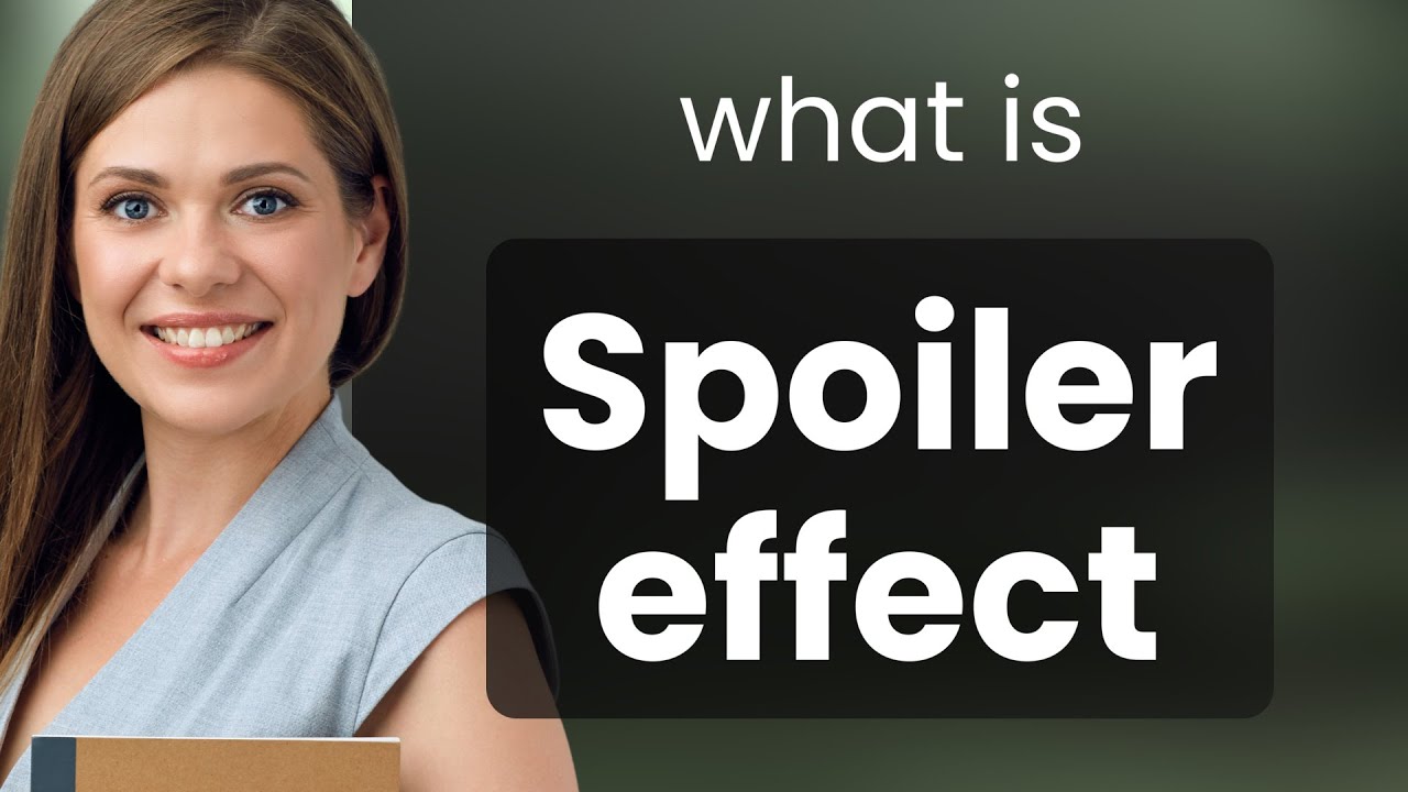 Understanding the "Spoiler Effect" in Voting Systems - YouTube