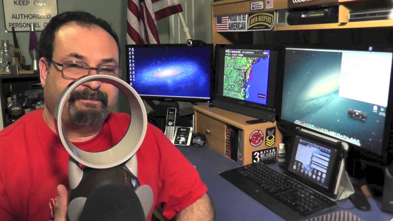 USB Fan with Speakers and Microphone - YouTube